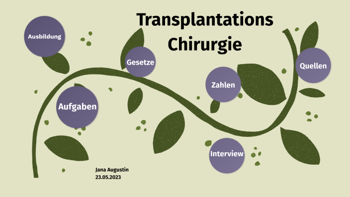 transplantationschirurgie by Stephan Augustin on Prezi