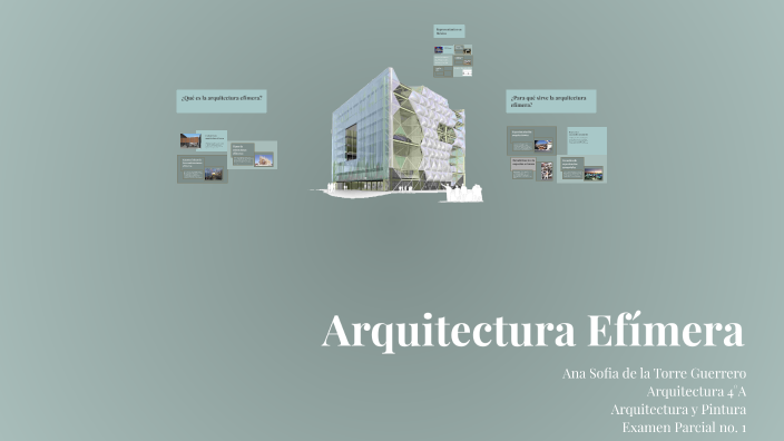 Arquitectura Efímera by Upcycling Design on Prezi