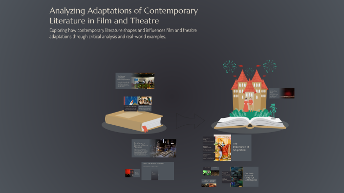 Analyzing Adaptations of Contemporary Literature in Film and Theatre by ...