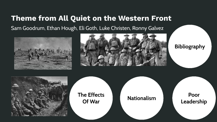 All Quiet on the Western Front - Theme by Samuel Goodrum on Prezi