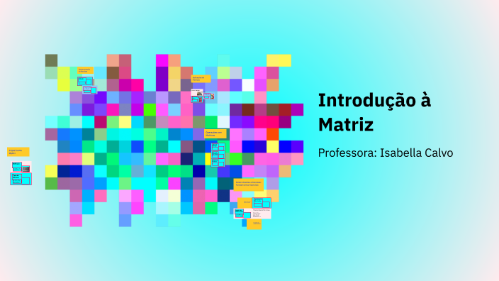 Introdução à Matriz by Isabella Almeida Calvo on Prezi