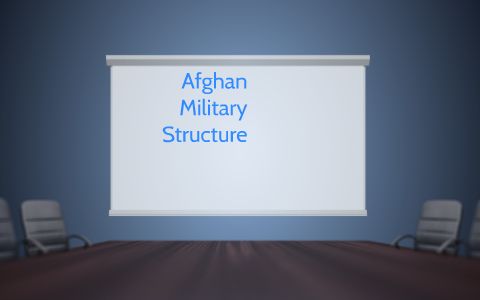 Afghan Military Structure by william simpson on Prezi