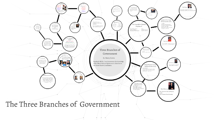 The Three Branches of American Government by Manny Santos