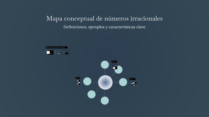 Mapa conceptual de números irracionales by Roderick Ruiz on Prezi