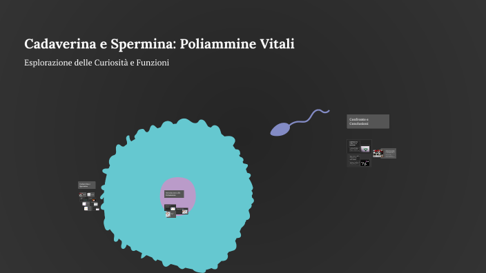Cadaverina e Spermina: Poliammine Vitali by Jomana Khaled on Prezi