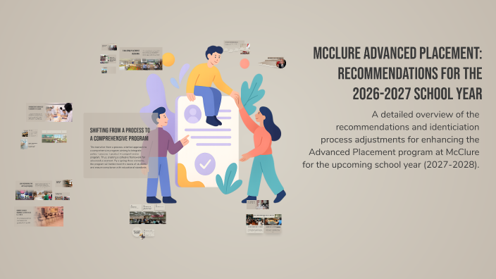 McClure Advanced Placement: Recommendations for the 2026-2027 School ...
