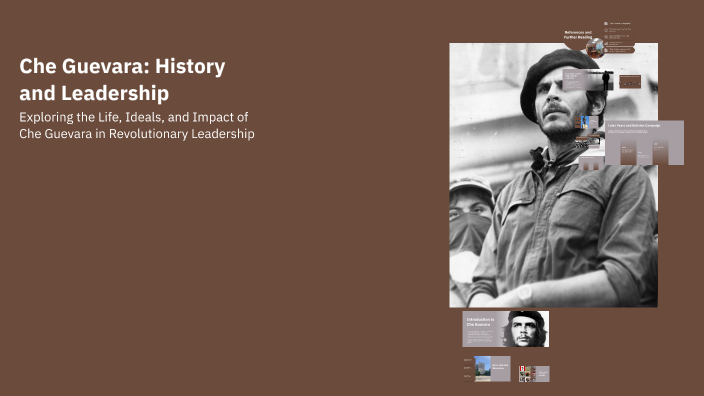 Che Guevara: History and Leadership by THENNARASU T on Prezi