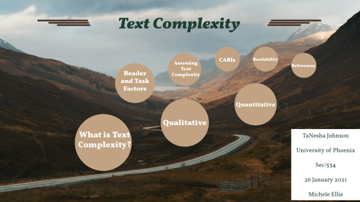Text Complexity Flowchart by TaNesha Johnson on Prezi