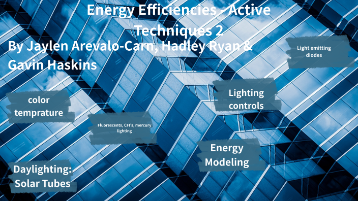 Energy Efficiencies - Active Techniques 2 by Gavin Haskins on Prezi