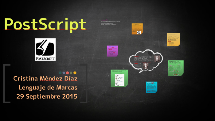 PostScript es un lenguaje de descripción de páginas, utiliza by ...