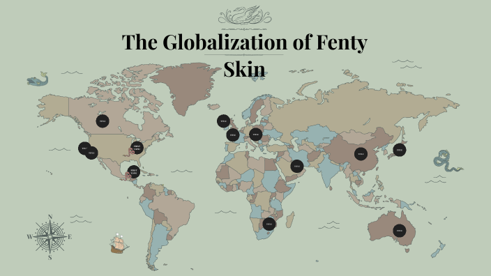 Digital Map on Fenty and Globalization by Stephanie Marceron on Prezi