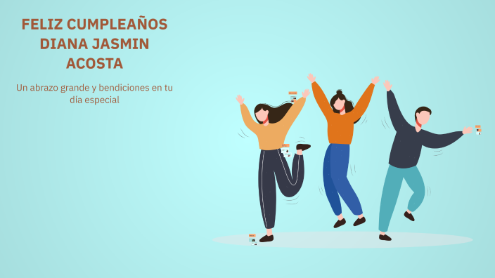 FELIZ CUMPLEAÑOS DIANA JASMIN ACOSTA by wilson vega bolaños on Prezi