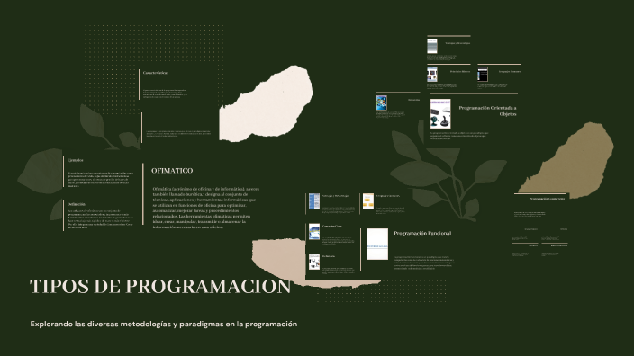 TIPOS DE PROGRAMACION by Samanta Ventrua on Prezi