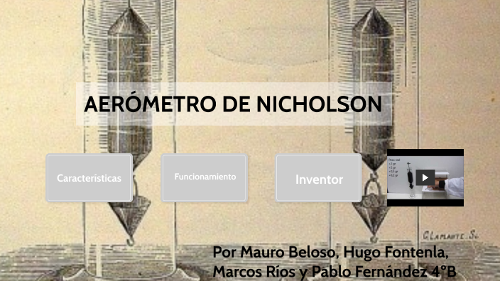 AERÓMETRO DE NICHOLSON by Mauro Beloso