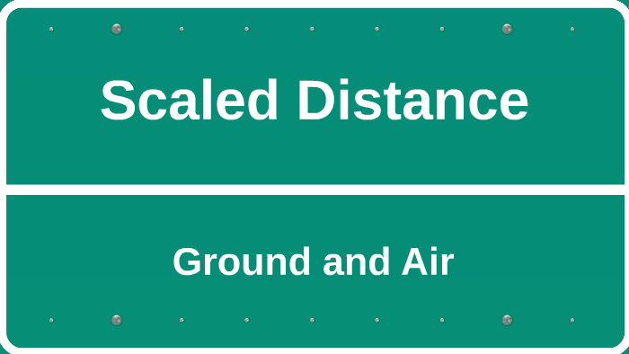 Scaled Distance by Anthony Konya on Prezi