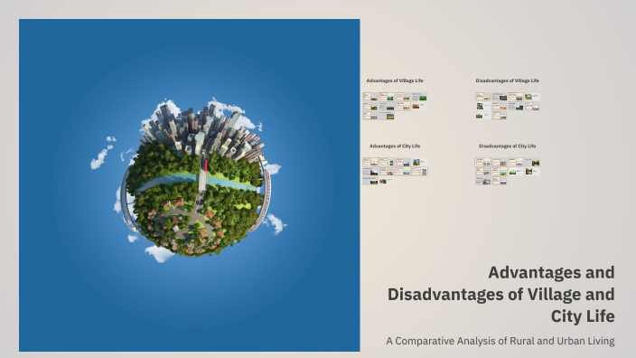 advantage and disadvantage of village and city life by jasmin ranpariya ...