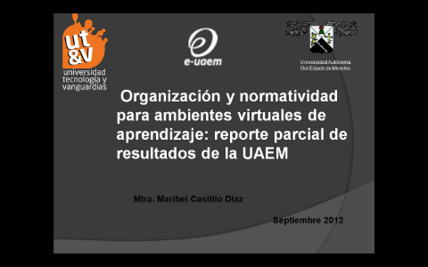 Organización y normatividad para ambientes virtuales de aprendizaje ...
