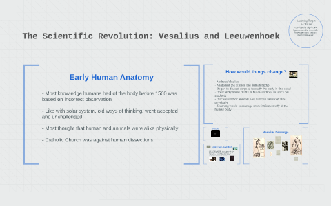 The Scientific Revolution: Vesalius and Leeuwenhoek by Joey Moree on Prezi