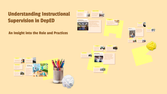 Understanding Instructional Supervision in DepED by Elvira borres on Prezi