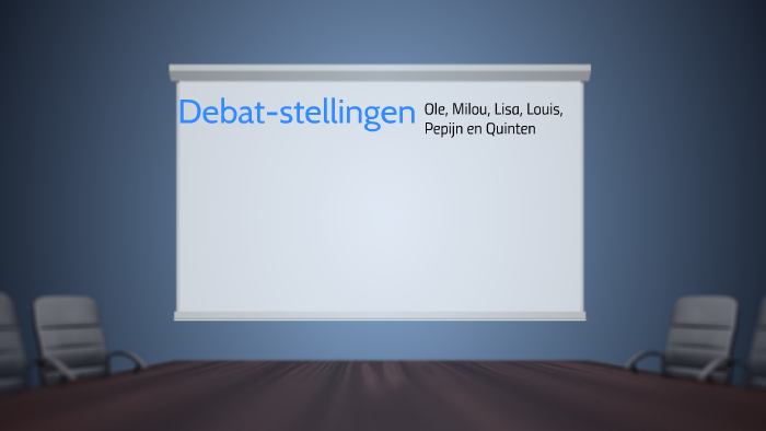 Debat-stellingen by debat organisatie on Prezi