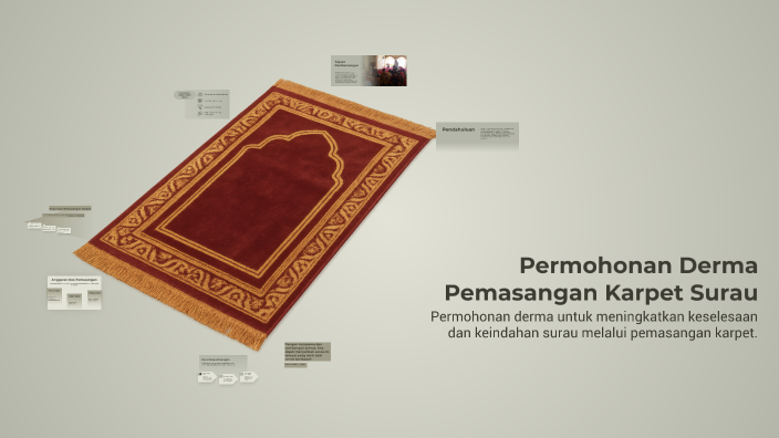 Permohonan Derma Pemasangan Karpet Surau by Kuliah Dan Pengajian kitab ...