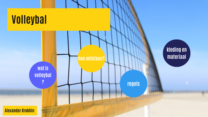 Volleybal regels by Piet willemsen on Prezi