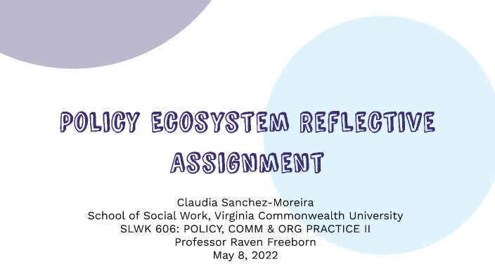 Policy Ecosystem: INDIVIDUAL by Claudia Sanchez on Prezi