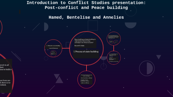 Introduction to Conflict Studies presentation: Post-conflict by ...