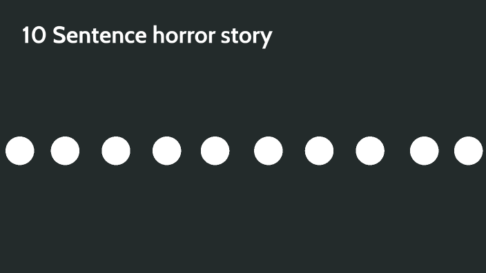 10 sentence story by A%27nya Redding on Prezi