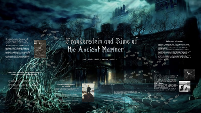 Frankenstein and Rime of the Ancient Mariner Project by Gladis Rebollar ...