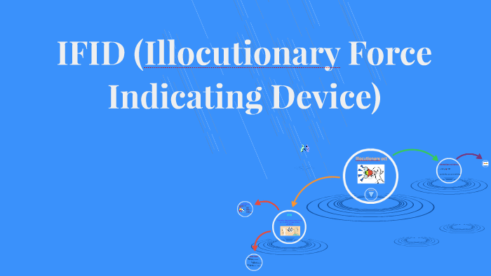 IFID (Illocutionary Force Indicating Device) by Julián Cano on Prezi