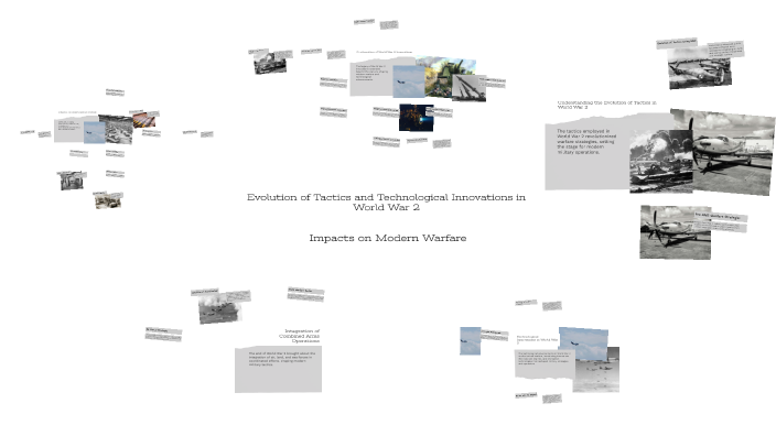 Evolution of Tactics and Technological Innovations in World War 2 by ...