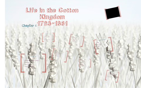 Life in the Cotton Kingdom (1793-1861) by Francheska Gomez on Prezi