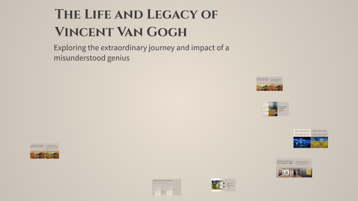 The Life and Legacy of Vincent Van Gogh by Marcela Pecho on Prezi
