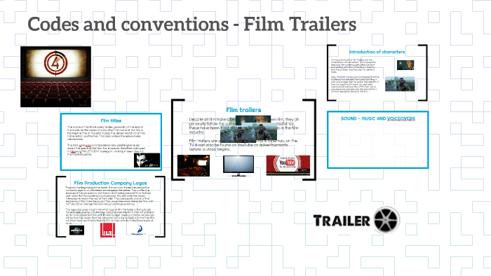 Codes and conventions - Film Trailers by rachel kaur on Prezi