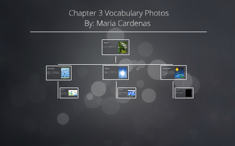 Chapter 3 Vocabulary Photos by Maria Cardenas on Prezi