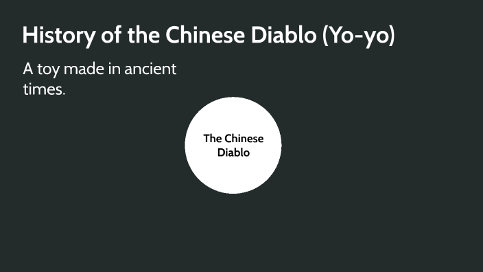 History of the Chinese Diablo by Christian Hopke on Prezi