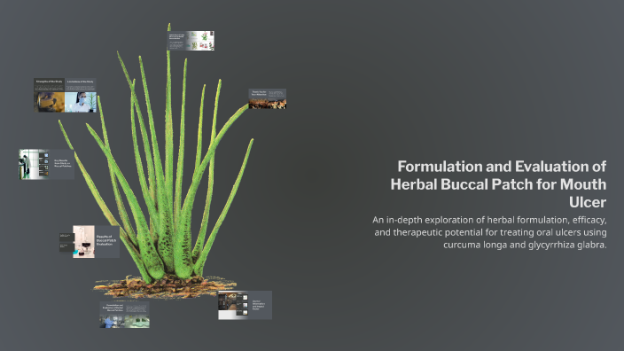 Formulation and Evaluation of Herbal Buccal Patch for Mouth Ulcer by ...