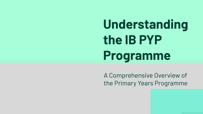 Understanding the IB PYP Programme by Resul Çağrı on Prezi