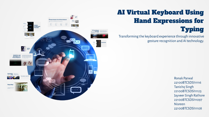AI Virtual Keyboard Using Hand Expressions for Typing by madhurya ...