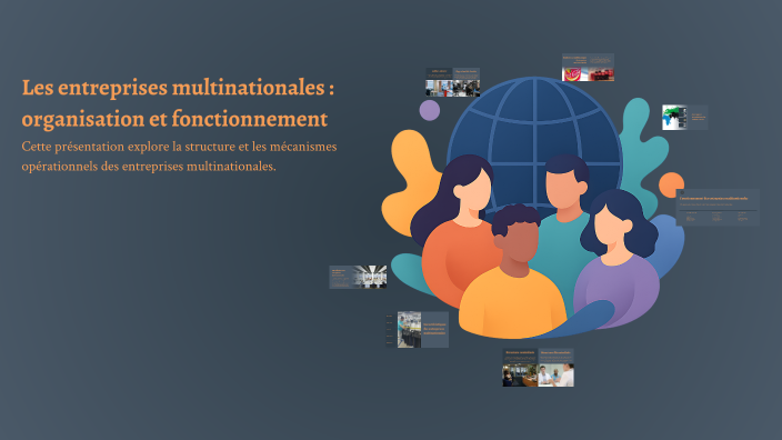 Les entreprises multinationales : organisation et fonctionnement by ...