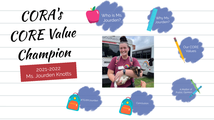 CORA's CORE Value Presentation 2022-Jourden Knotts by MyNijah ...