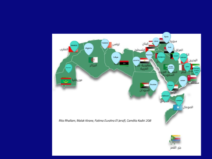 carte du monde arabe by Malak Kirane on Prezi
