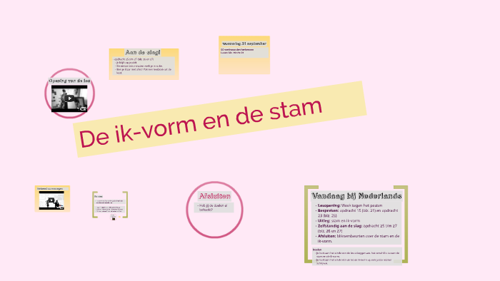 Stam en ik-vorm by V. Loon on Prezi