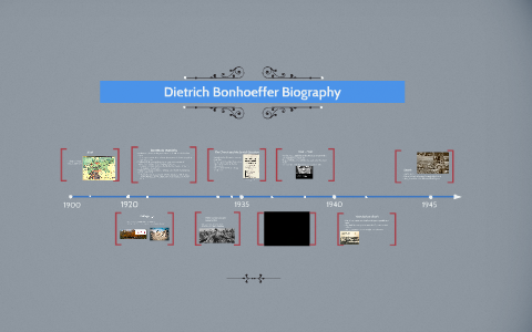 Dietrich Bonhoeffer Biography by Justin Goings on Prezi