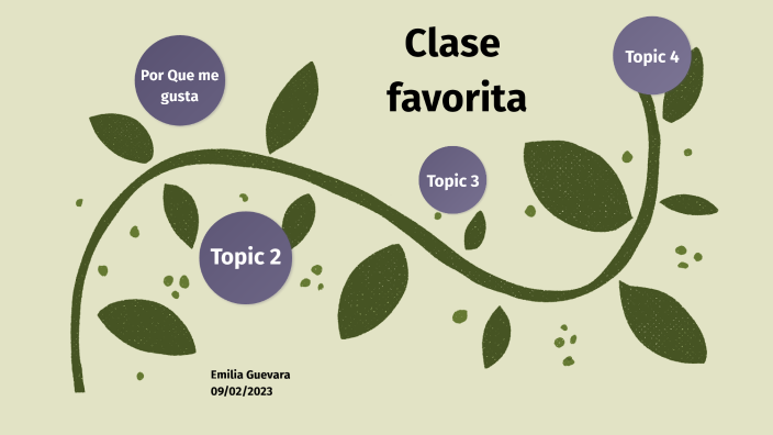 Mi clase favorita by Emily Gonza on Prezi