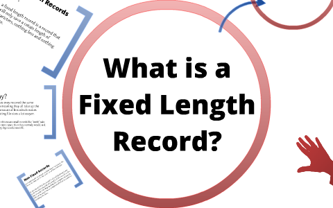 The Advantages and Disadvantages Of a Fixed Length Record by dominic ...