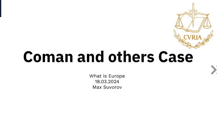 Court Case presentation by Максим Суворов on Prezi