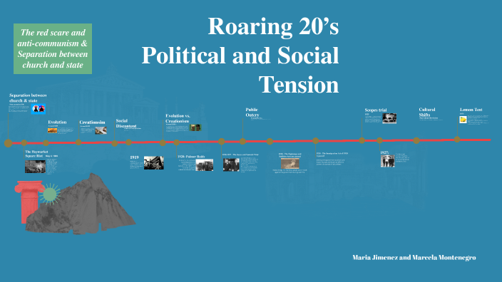 Roaring 20's Political and Social Tension by Marcela Montenegro on Prezi
