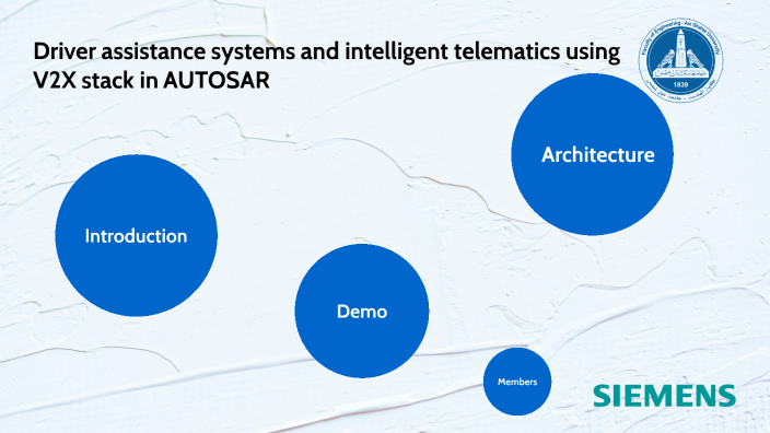V2X AUTOSAR stack-Graduation Project by Mohamed khaled on Prezi